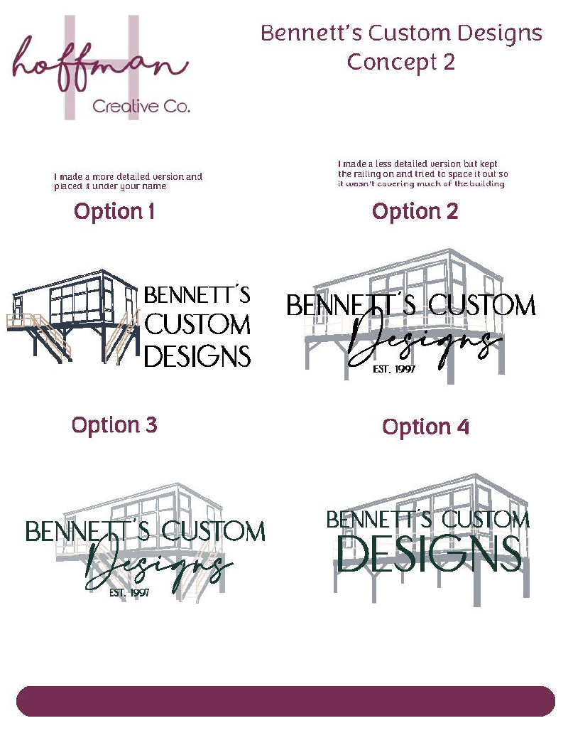 Brand Highlight: Bennett's Custom Designs | Hoffman Creative Co.